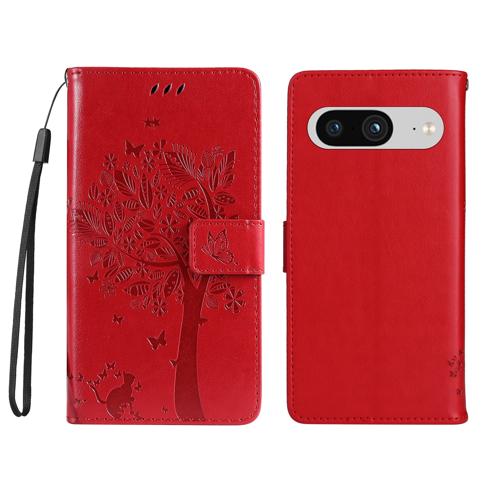 Allytech Google Pixel 8 Wallet Case, Pixel 8 Case 2023, PU Leather Slim ...