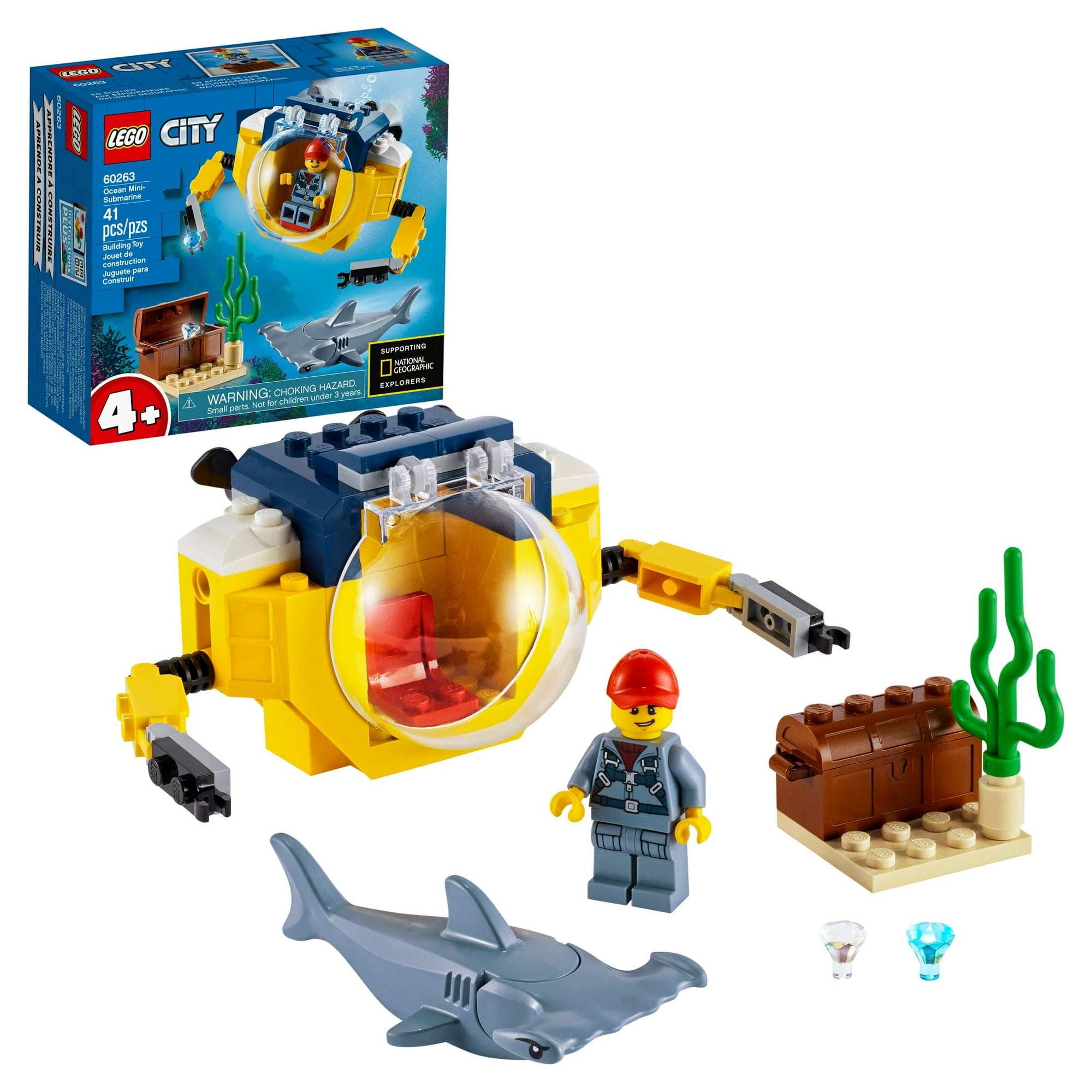 Click here for Lego City Ocean Mini-Submarine 60263 Building Toy... prices