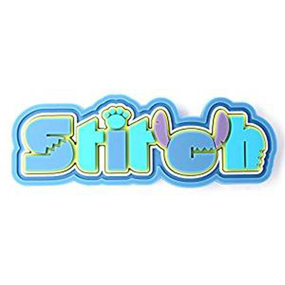 Magnet - Disney - Stitch Logo Soft Touch PVC New 25199 - Walmart.com ...