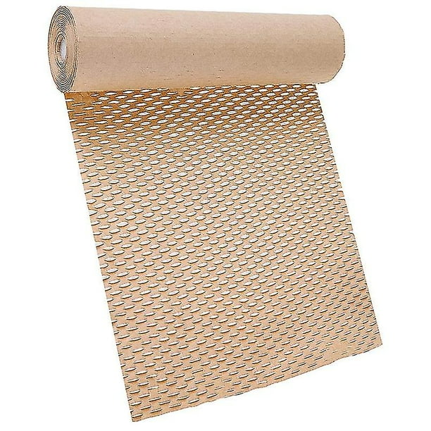 Honeycomb Packaging Paper Cushioning Kraft Paper Wrap Roll 11.8 Inch ...