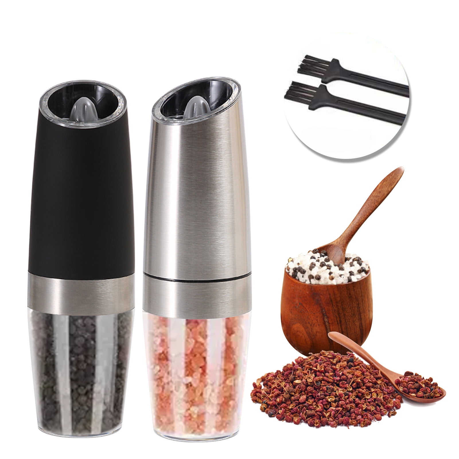 Click here for Xihbxyly Electric Salt And Pepper Grinder Set Adju... prices