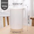 JoyMoreHome Plastic Pitcher with Lids Hot and Cold Drink Pitcher Juice ...