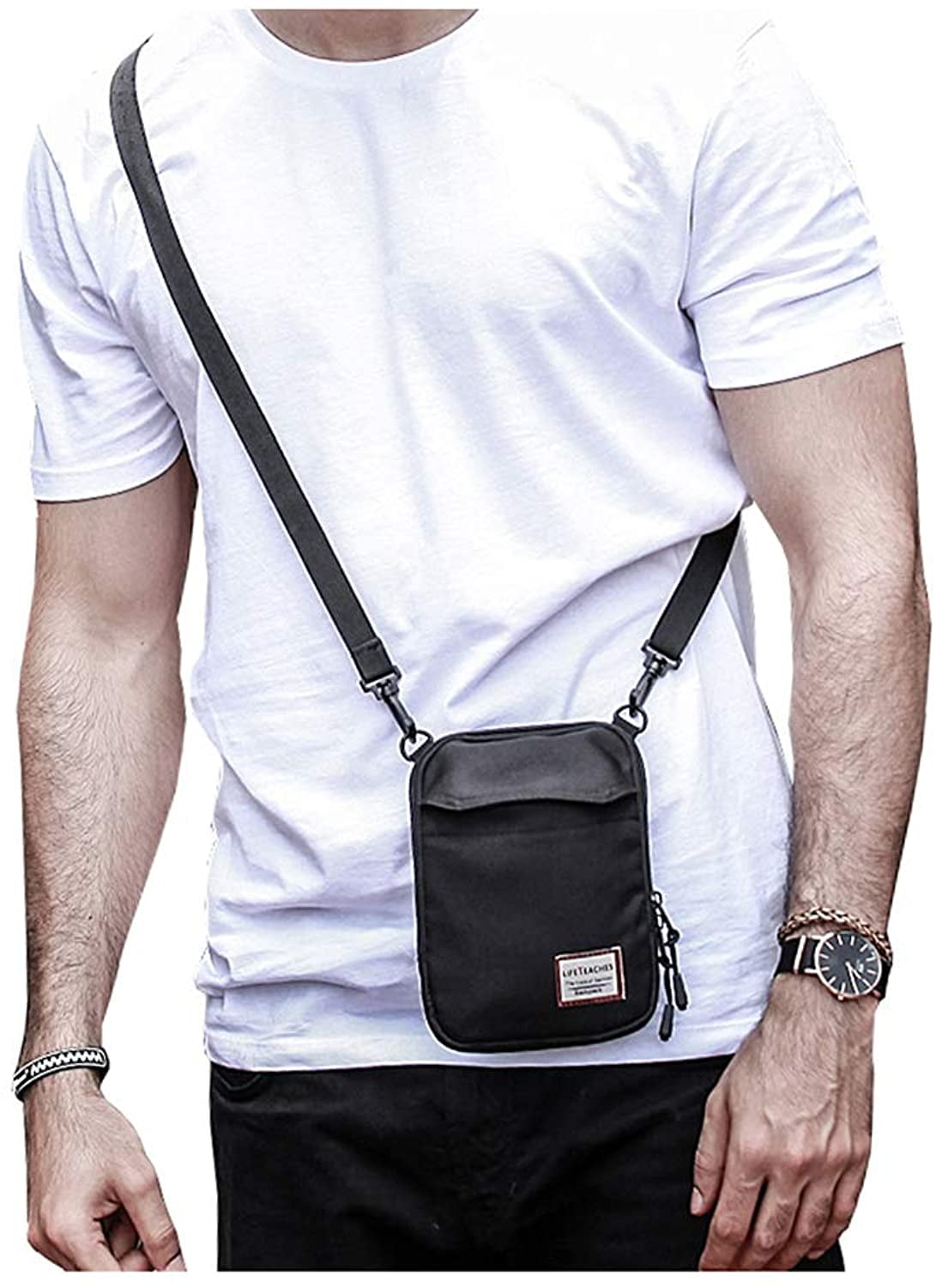 FLOLESS Small Messenger Crossbody Bags Shoulder Satchel Bag Neck Pouch FLOLESS Small Messenger Crossbody Bags Shoulder Satchel Bag Neck Pouch