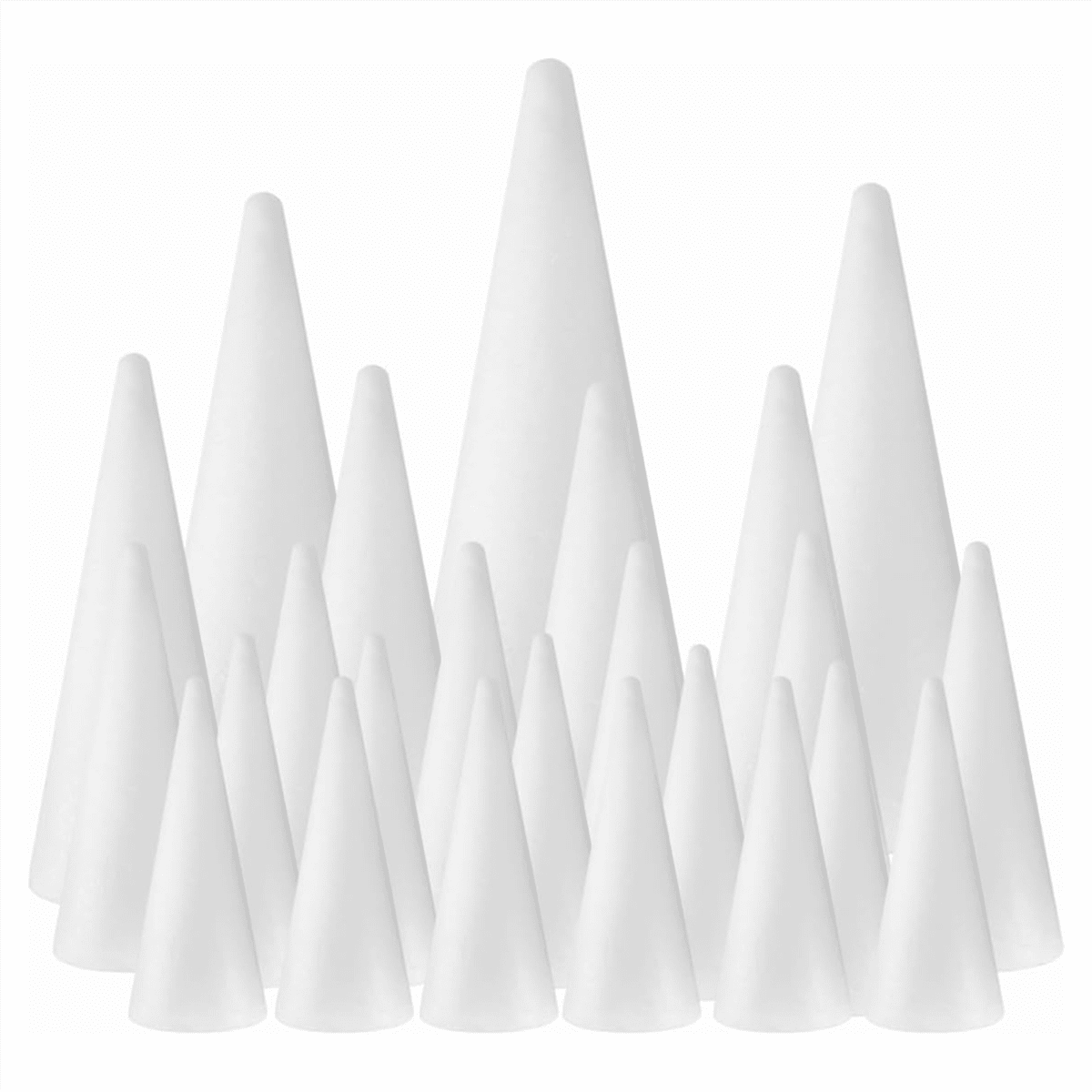 Click here for Unbranded 24pack Craft Foam Cones  Foam Tree Cones... prices