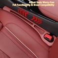 Car Seat Gap Filler Organizer of 2 - No Drop Seat Guard, Universal Car ...