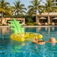 Lazsy Inflatable Pineapple floats Tropical Design Pineapple Pool ...