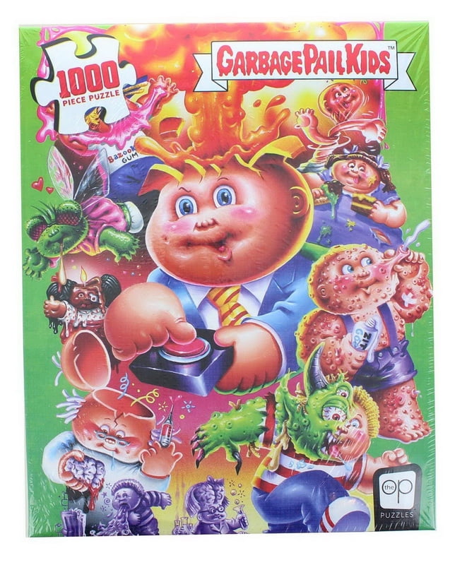 Garbage Pail Kids Palooza 1000 Piece Jigsaw Puzzle - Walmart.com