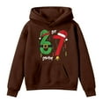 Byoo Big Boy Hoodie Kangaroo Pocket 67 Number Graphic Long-Sleeve ...