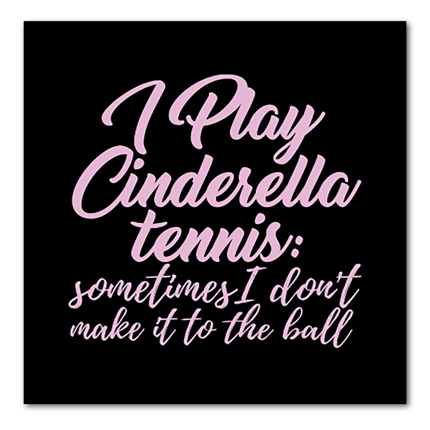 DistinctInk Custom Bumper Sticker - 3" x 3" Decorative Decal - Black ...