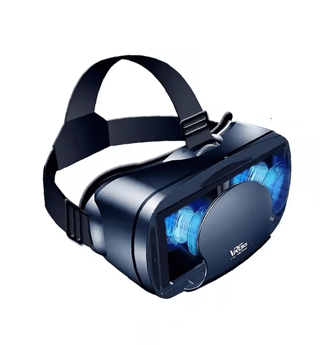 Casco De Realidad Virtual 3d Lentes Vr Con Controladores Azul | Walmart ...