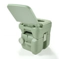 Jaxpety 5.28 Gal Portable Toilet, Push-rod, Detachable Tank, Camping ...