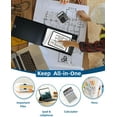 Sunnyclip Aluminum Clipboard with Storage - Heavy Duty Metal Clip Board ...