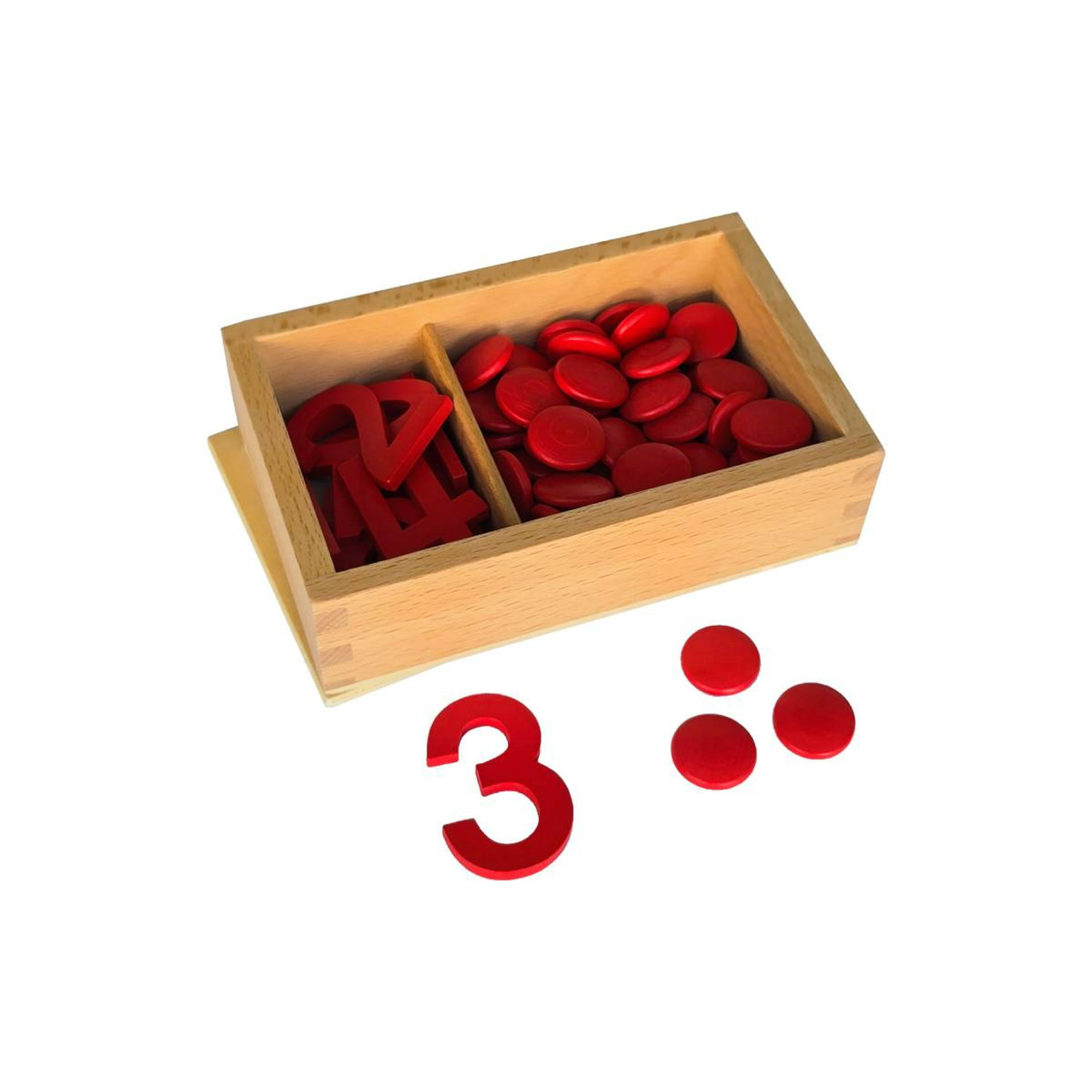 Click here for Ifit Montessori Cut-Out Numeral & Counters  Montes... prices