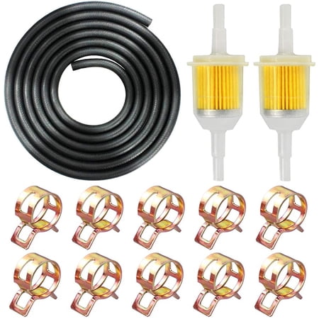 Fuel Line Kit - 2m Ø 6mm Fuel Line + 2 Pieces 6mm / 8mm Fuel Filters ...