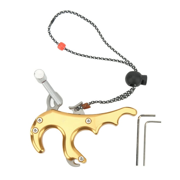 Archery Thumb Trigger,4 Finger Archery Release Compound Bow Shooting ...