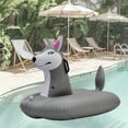 Sled Husky Snow Tube Inflatable 38 inches Long One Person snow and ...
