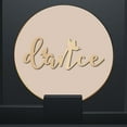 Dance Laser Cut Wood Letter Sign Butterfly Wall Decor Cutouts ...