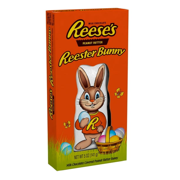 REESE'S, REESTER BUNNY Milk Chocolate Peanut Butter Candy, Easter, 5 oz ...