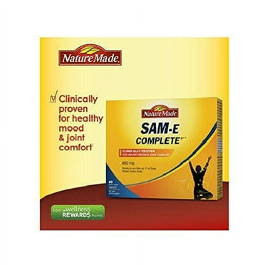 Nature made sam-e complete* 400 mg tablets, 60 count - Walmart.com