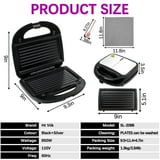 6-in-1 Mini Donut Maker,Waffle Maker,Grill Maker,Madeleines Maker,Nut ...