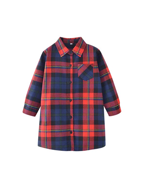 Flannel Shirts Girls