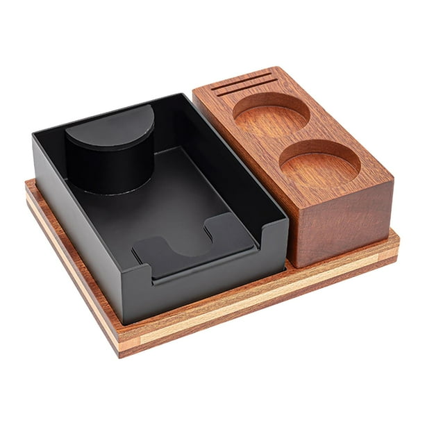 Coffee Grounds Box Wood Detachable Espresso Knock Box for - Walmart.ca