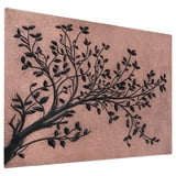 Tree Branches Copper Backsplash – 18" x 30" – Handmade Copper Tile with ...