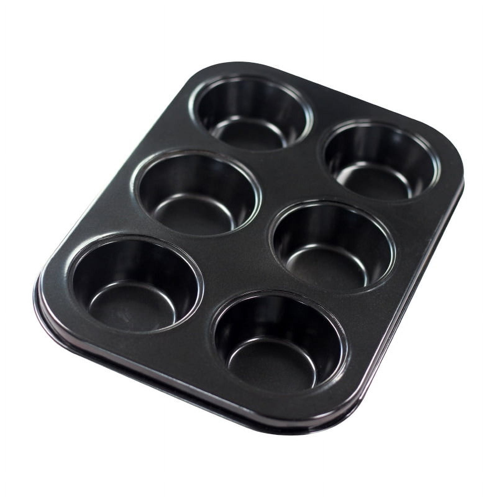 Jumbo Molde para muffins - Moldes para muffins, acero al carbono con ...