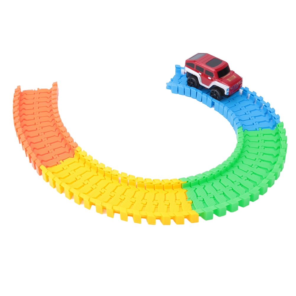 LHCER Electric Track Car Toy, Assembled Track Car ,DIY Children ...