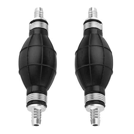 Fuel Primer Bulb Pump 8mm, 2 Pieces Fuel Primer Bulb Pump Boats for ...