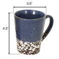 House 2 Home 4 Pc Ceramic Coffee Mug Set, 11 oz, Two Tone Design, Multi ...