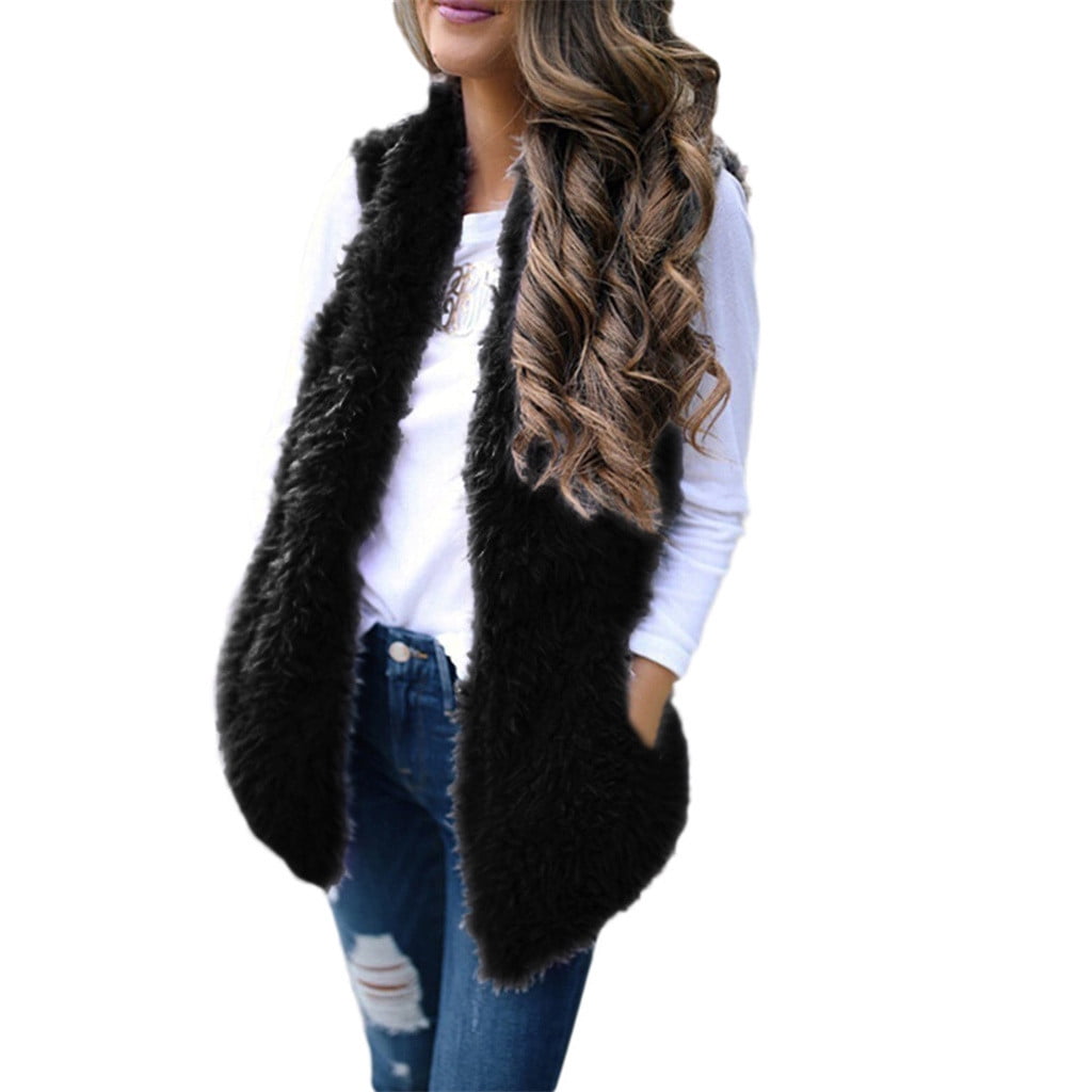 Click here for Smihono Ladies Women Sexy Lady Faux-Fur Solid Casu... prices