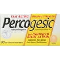 Percogesic Original Strength Pain Reliever Tablets, Aspirin-Free Fast ...
