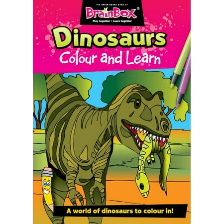 Colour and Learn Dinosaurs Colouring Book | Walmart Canada