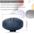 E Small Steel Tongue Drum 3 Inch 6 Tones Portable Hand Pan - Walmart.com