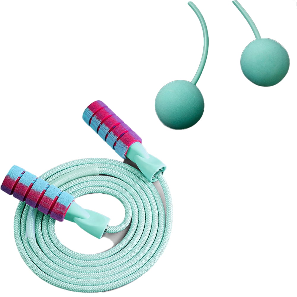 Jump rope,Comfortable Foam Handle Jump Rope for adult Kids, Cordless ...