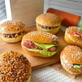 Aurgiarme Imitation Hamburger Props Window Display Accessory Artificial ...