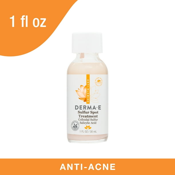 DERMA E Sulfur Spot Treatment, 1 oz - Walmart.com