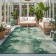 Area Rugs 3'x5', Green Forest Rustic Carpet Runner Indoor Outdoor Rugs ...