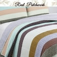 Cozy Line Home Fashions 100% Cotton Reversible Quilt Bedding Set ...