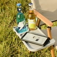 Camping Chair Shelf with Cup Holder Bunk Bed Bedside Nightstand Outdoor ...