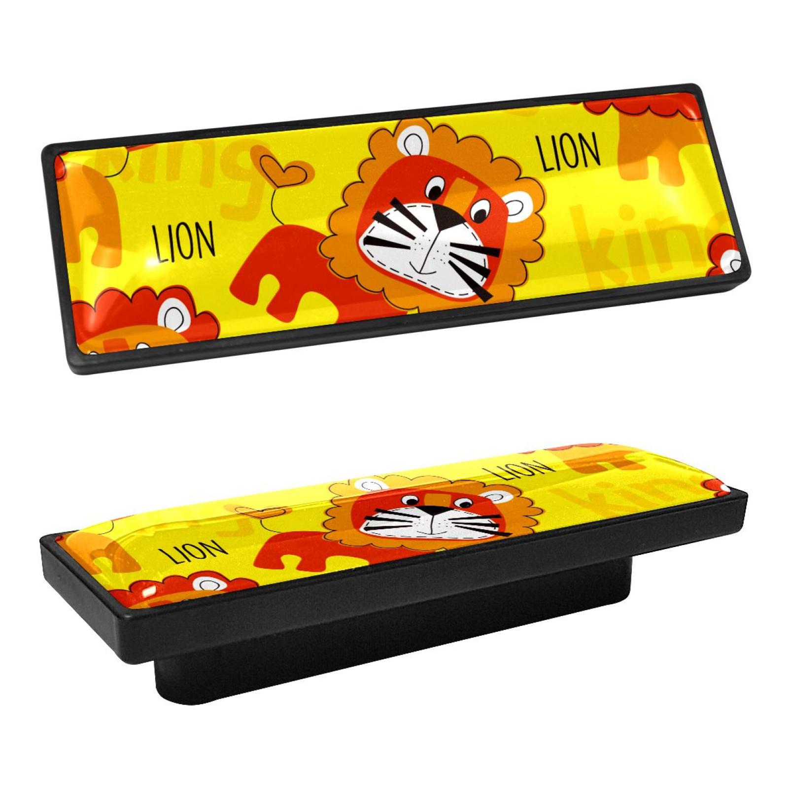 4 Pcs Rectangle Cabinet Handle Cupboard Knob Drawer Pulls Handle ...