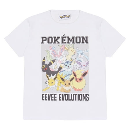 Pokemon Eevee Evolutions Girls T-Shirt | Official Merchandise | Walmart ...