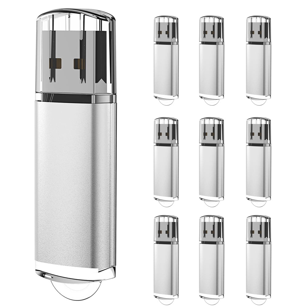 KOOTION 10 Pack 4GB USB Flash Drive Memory Stick Fold Storage Thumb Pen ...