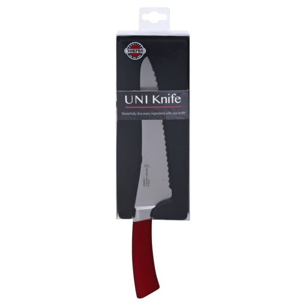 Norpro UNI Knife All Purpose Kitchen 8 in Serrated Stainless Steel ...
