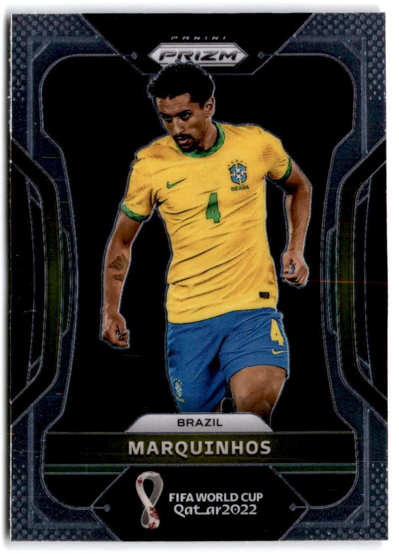 2022 Panini Prizm FIFA World Cup Qatar #31 Marquinhos Brazil Soccer ...