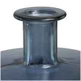 DecMode 18" Handmade Spanish Blue Recycled Glass Vase - Walmart.com
