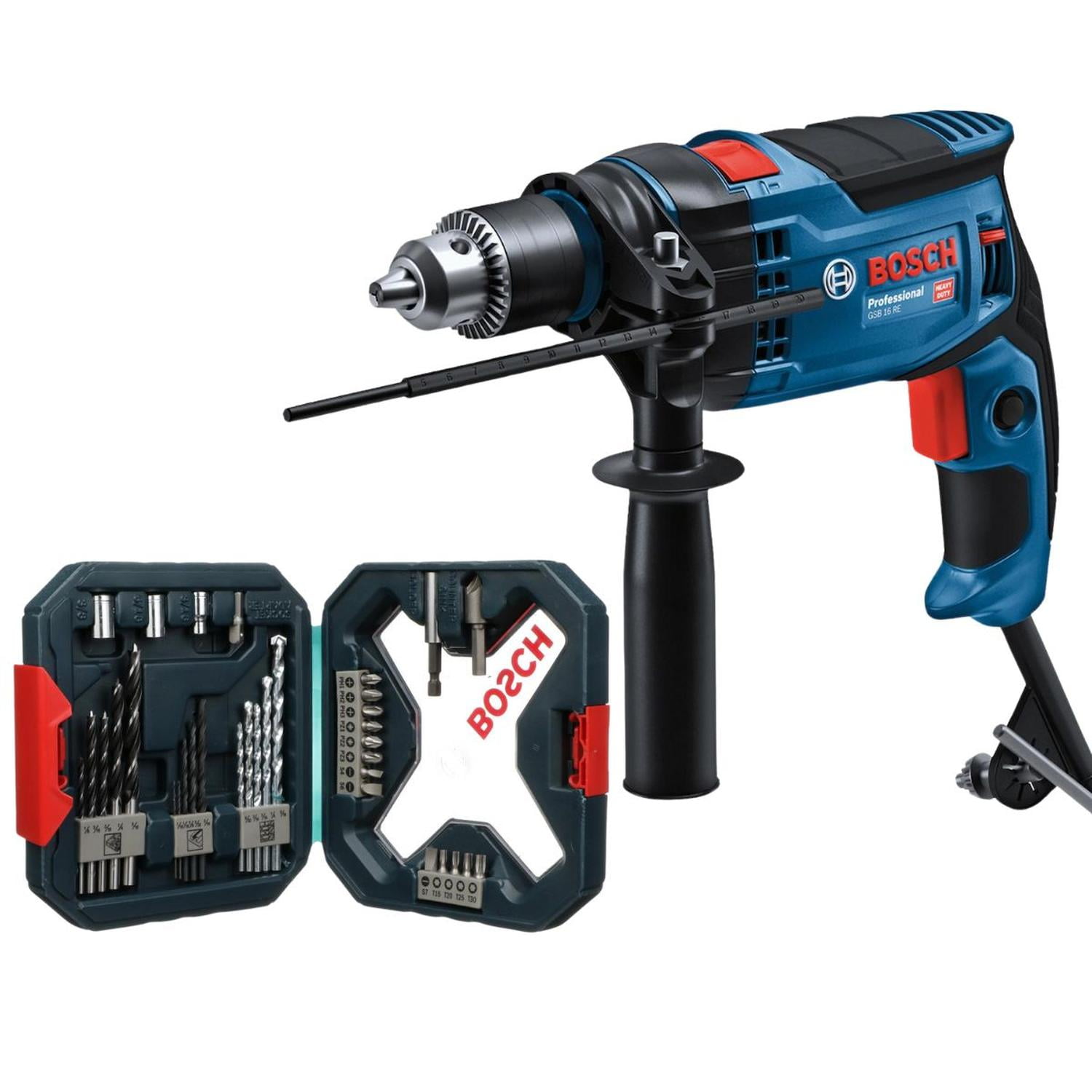 Taladro Rotomartillo 850w Bosch + Regalo azul Estándar | Walmart en línea