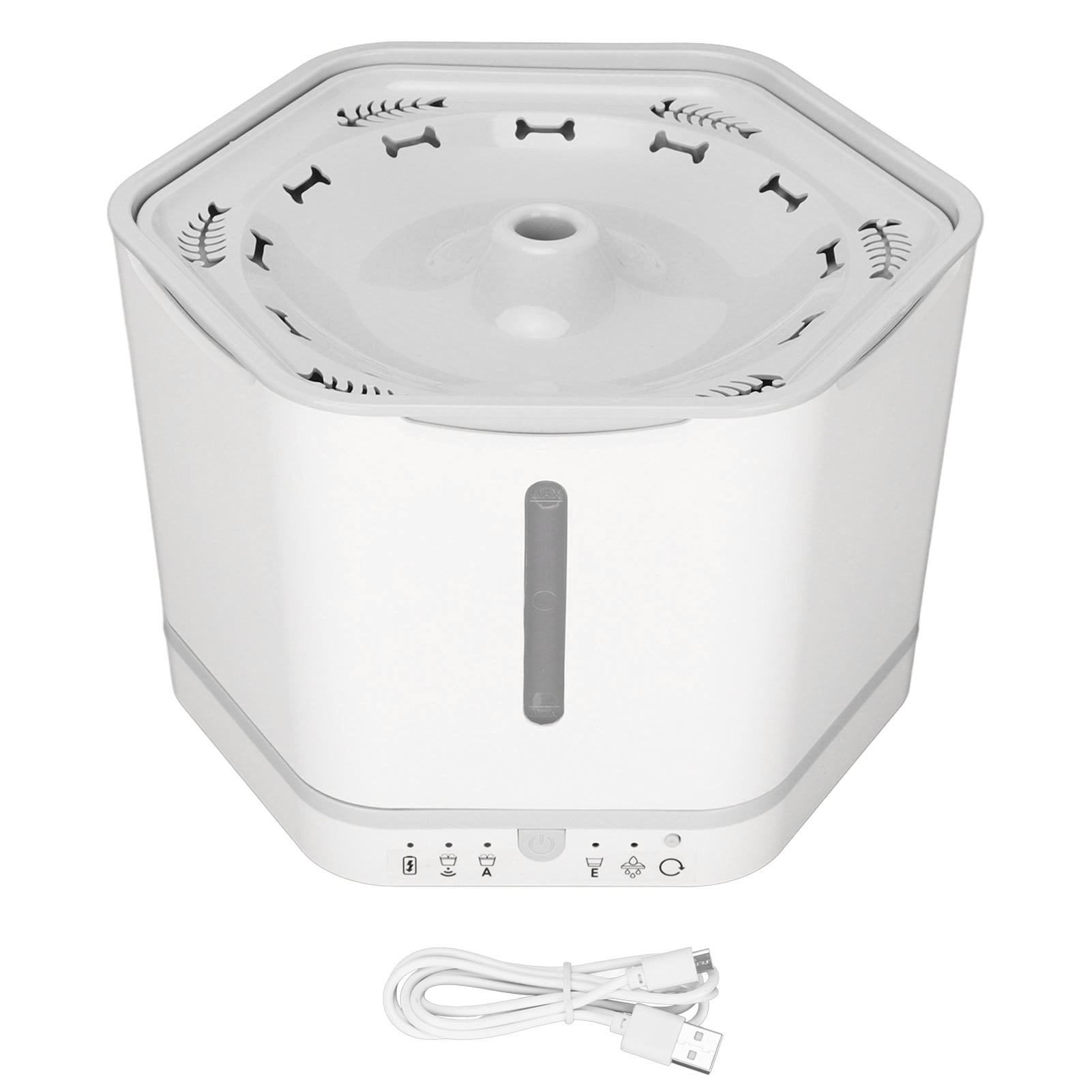 Dispensador de agua automático por inducción para mascotas, filtración ...