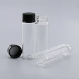 36 Pack 15ml Glass Sample Vials with lid (Black cap) - Walmart.com